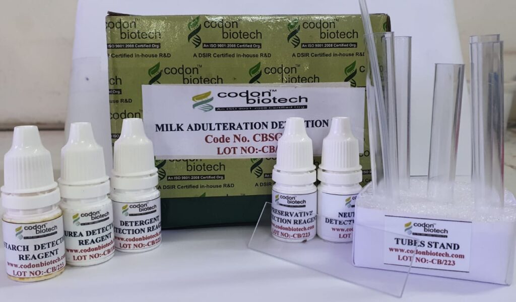 Milk Adulteration Detection Kits | Codon Biotech